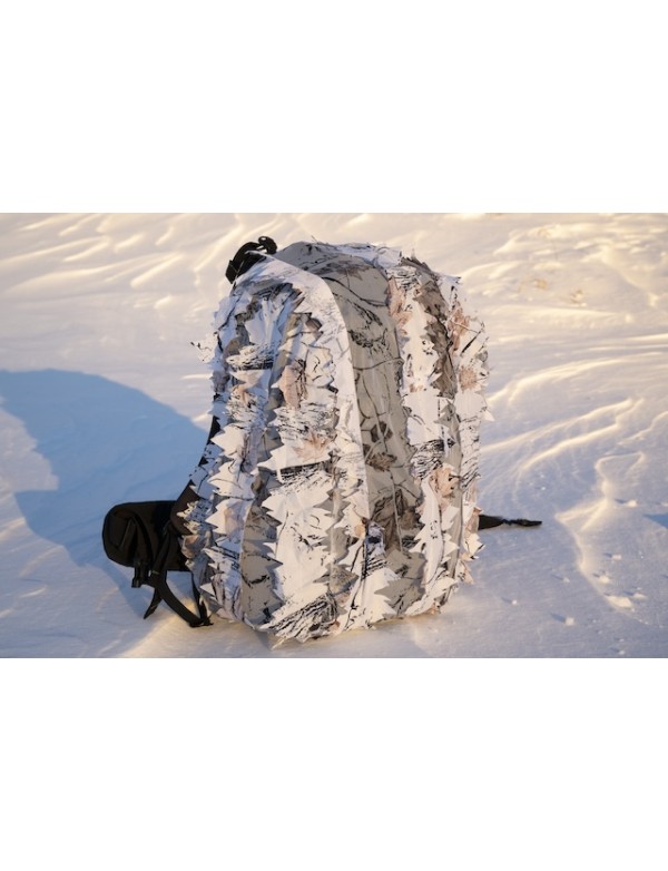 3D Backpack Cover Snow